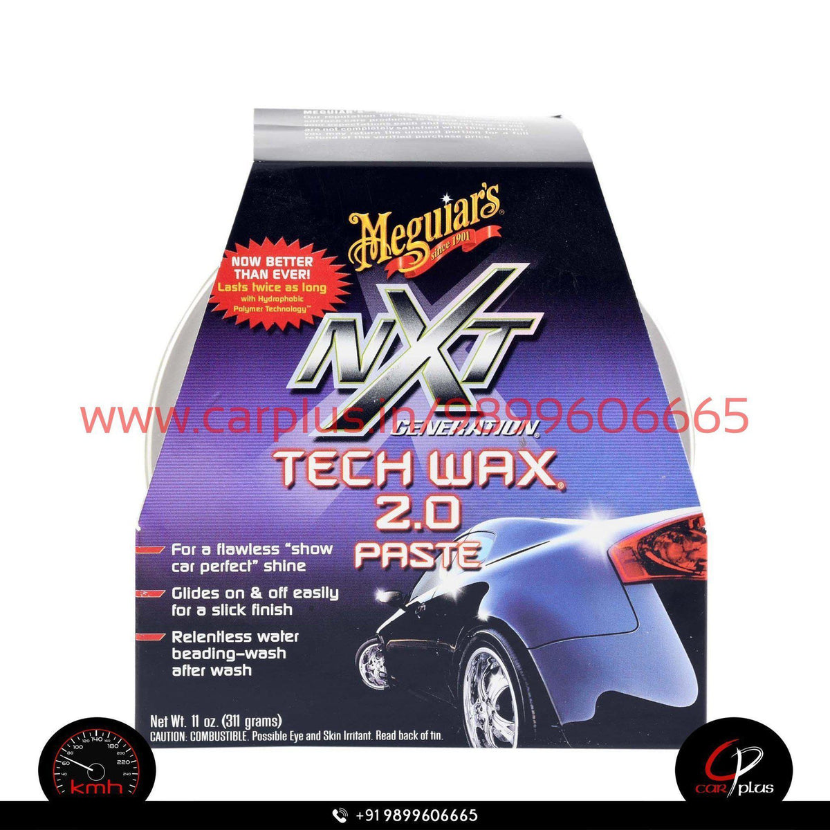 Meguiars Nxt Tech Wax 2.0 Paste – CARPLUS